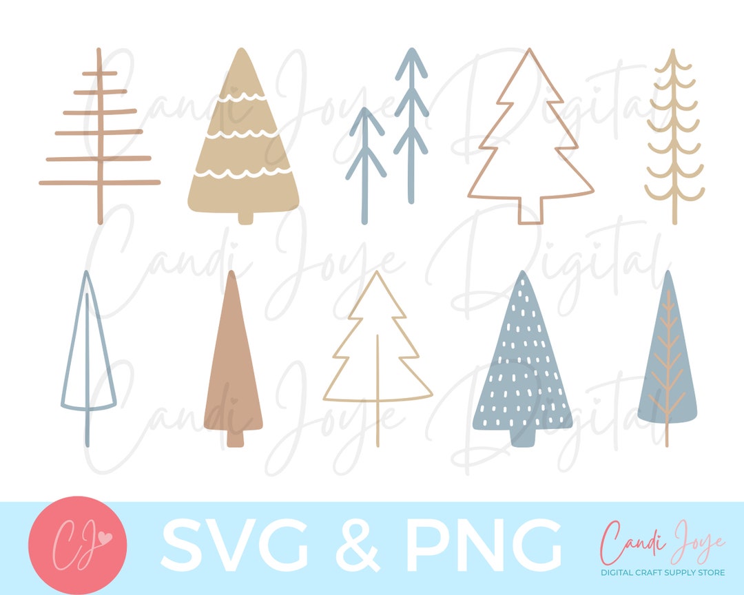 Christmas Tree SVG Winter SVG Christmas Tree PNG Christmas Clipart ...
