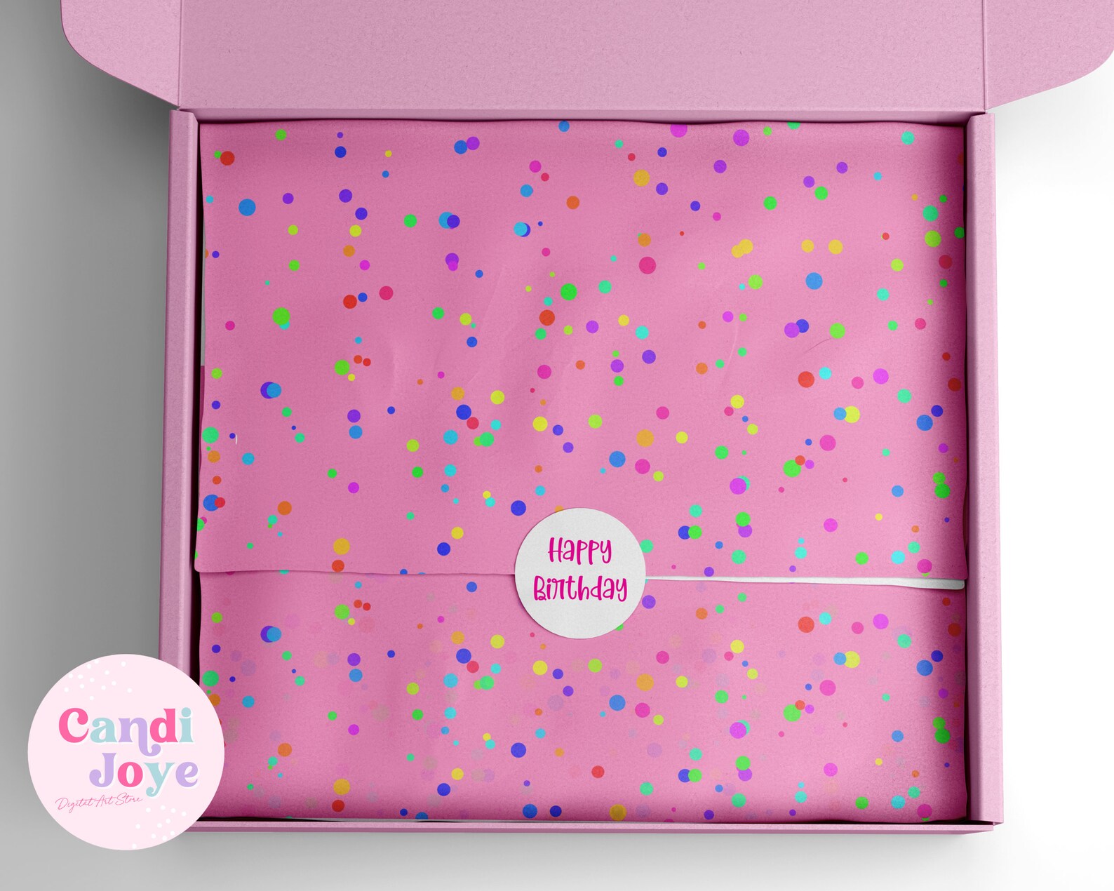 Confetti Digital Paper Birthday Digital Wallpaper Confetti - Etsy