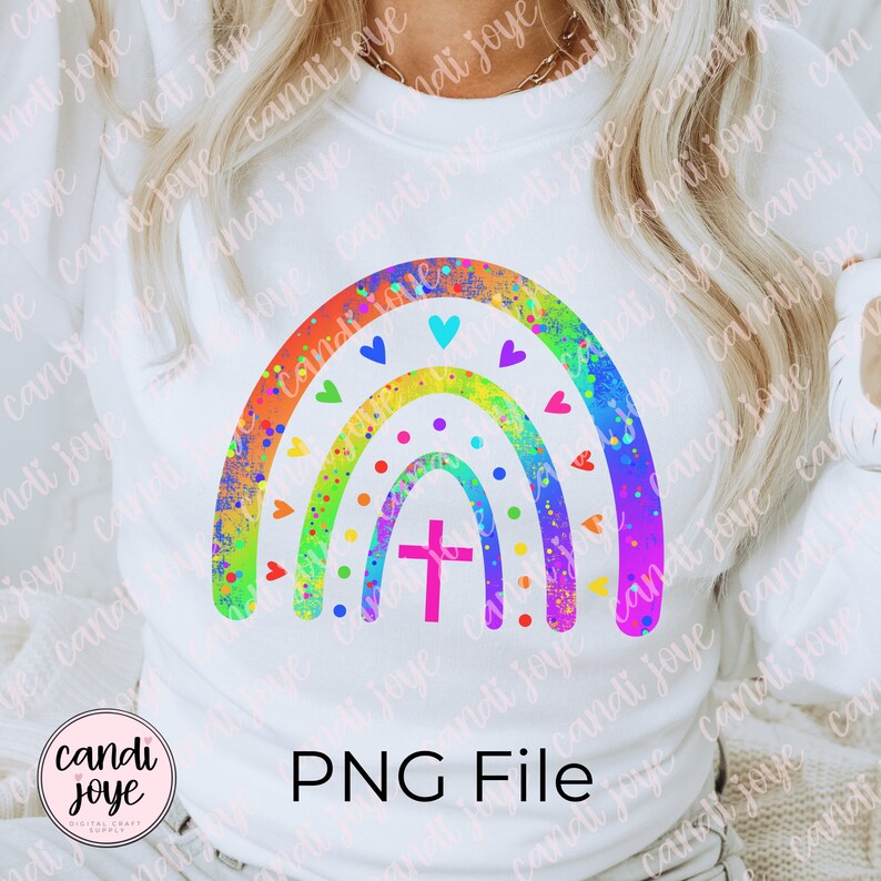 Rainbow PNG - Christian PNG - Religious PNG Clipart - Jesus Rainbow ...