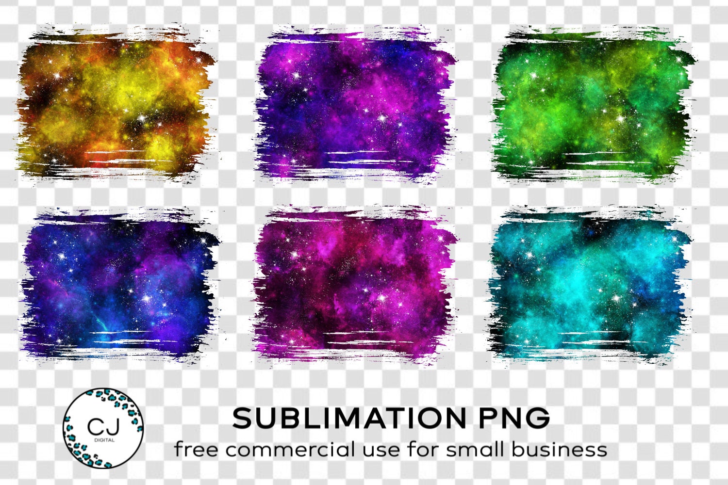 Galaxy Sublimation Designs Outer Space PNG Bundle - Etsy