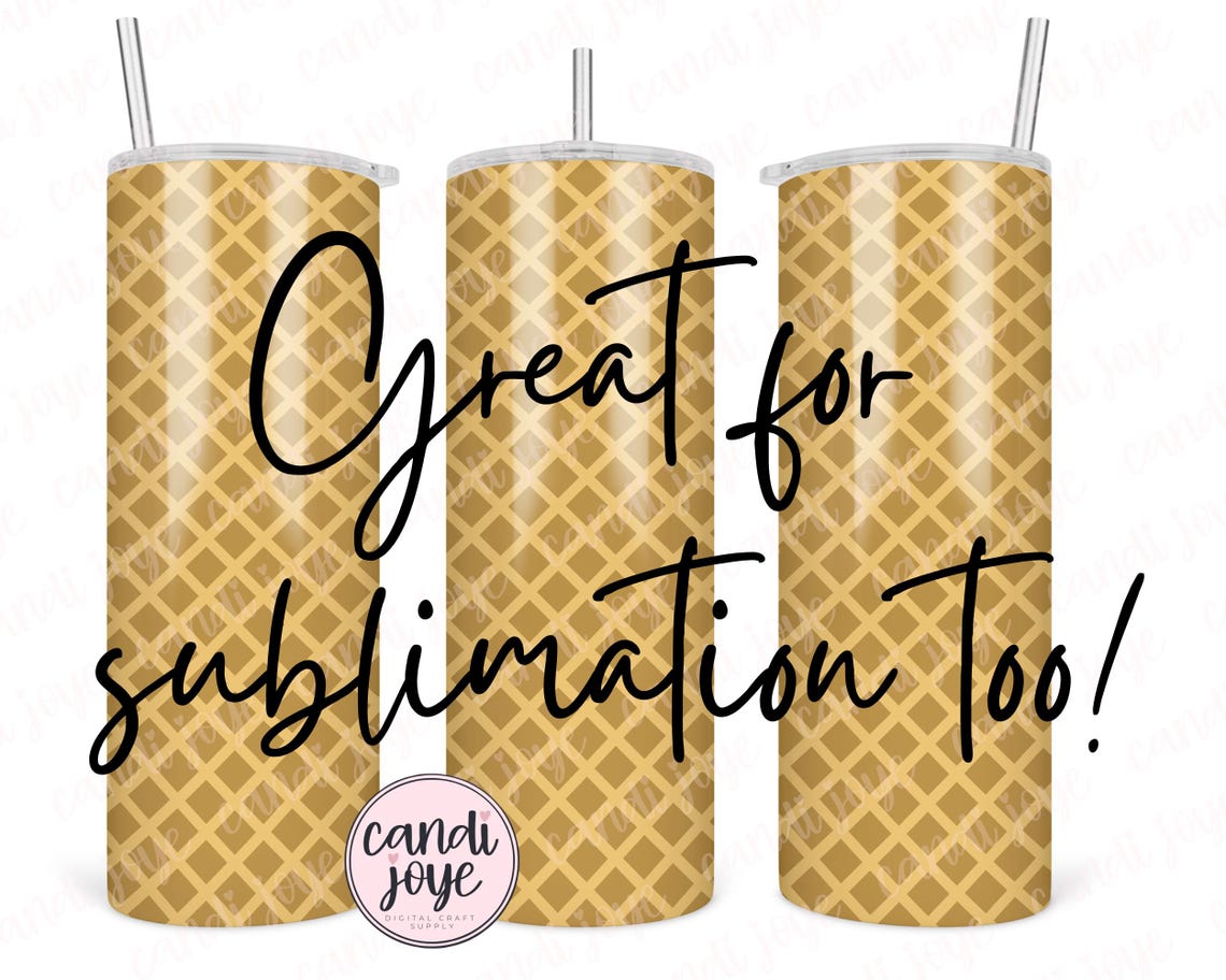 Ice Cream Cone SVG, Waffle Cone SVG, Wafer Texture Digital Paper, Ice ...