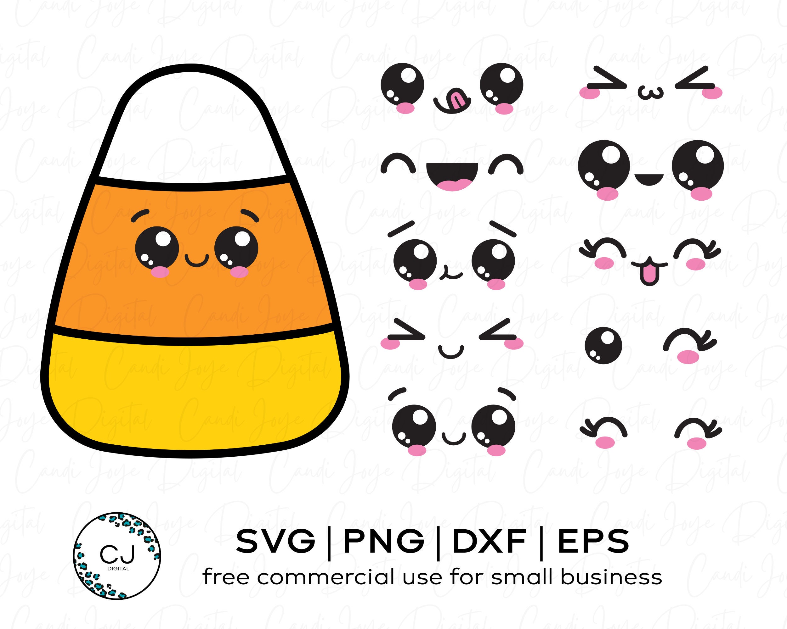 Candy Corn Cute Cartoon Drawings