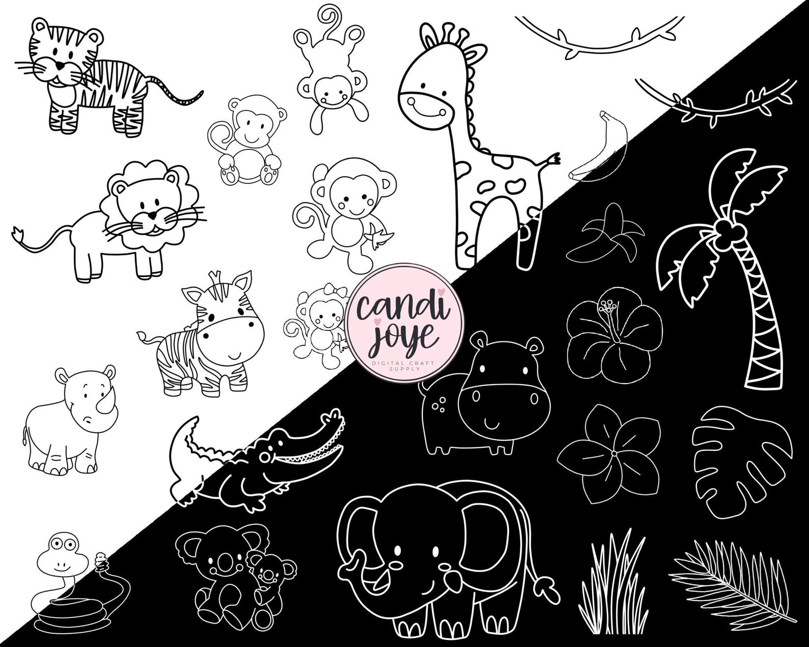 Procreate Stamps - Procreate Stamp Set - Procreate Stamp Brushes ...