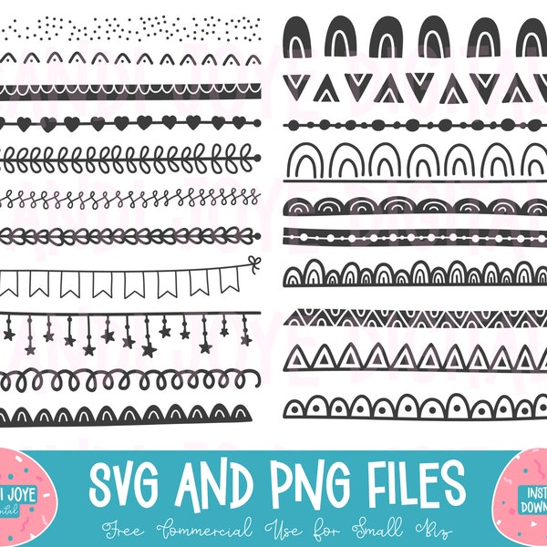Doodle Border - Etsy