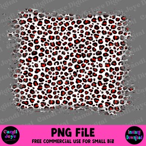 Leopard Print PNG Sublimation Design Distressed Sublimation - Etsy