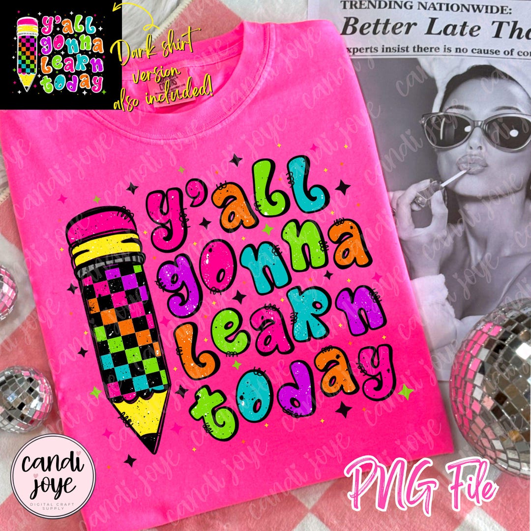 Teacher PNG, Back to School PNG, Preppy Designs, Teacher Shirt PNG ...