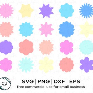 Flower SVG Floral Layered SVG Paper Flower SVG Flower - Etsy