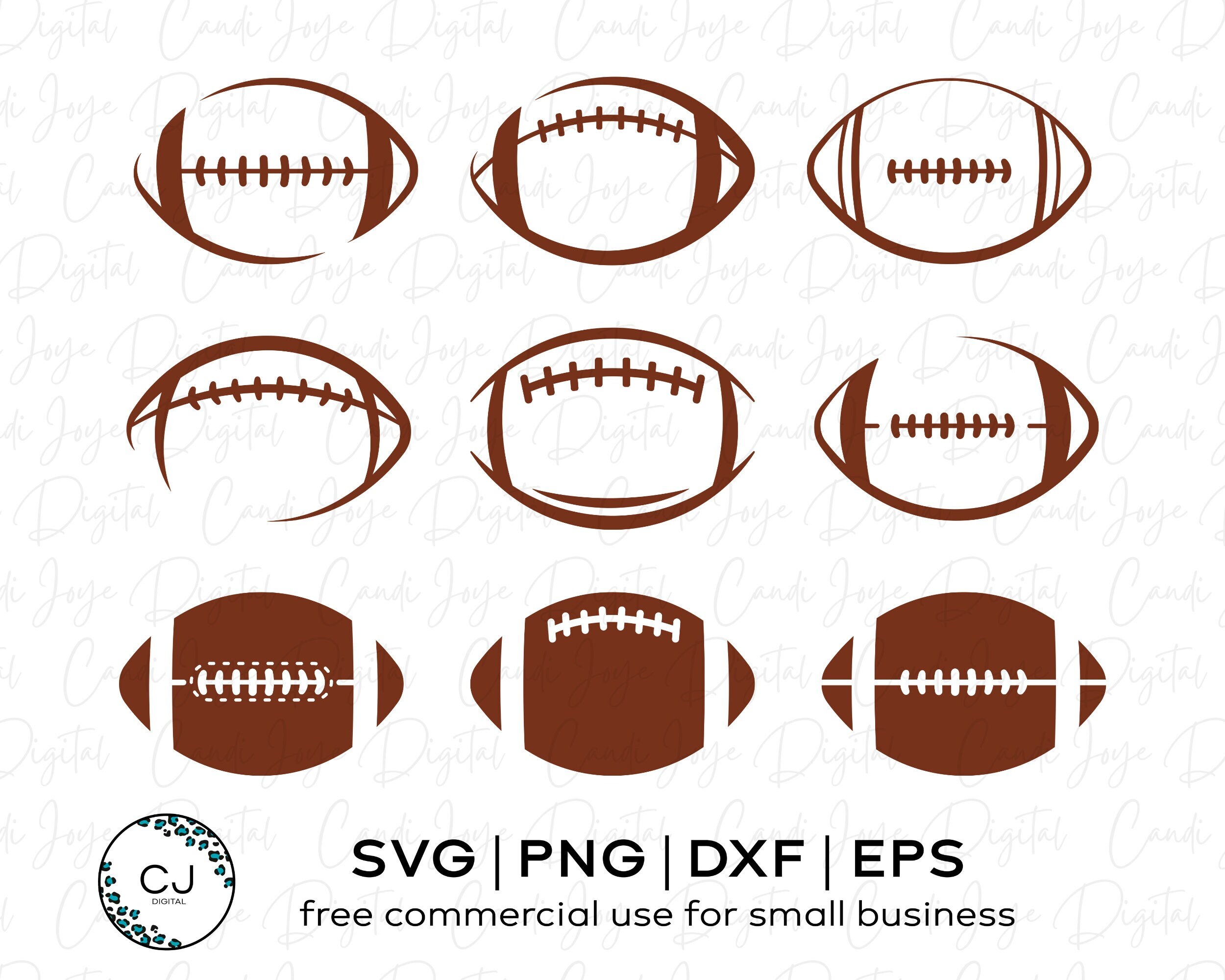 Football SVG Bundle Football PNG Sports SVG Football - Etsy Australia