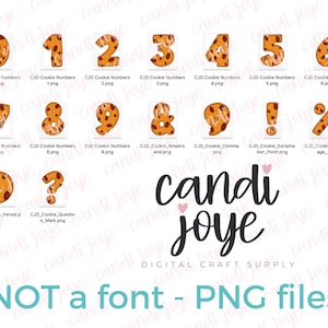 Alphabet Clipart PNG, Cookie Letters PNG Set, Alphabet PNG, Chocolate ...