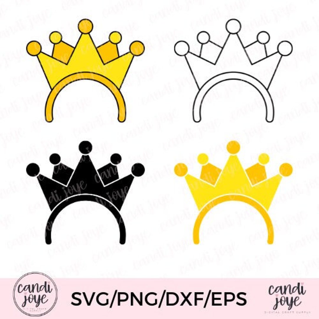 Crown SVG Princess Crown SVG Queen Crown PNG Tiara Clipart King Crown ...