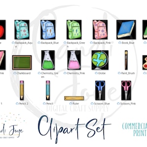 School PNG Clipart Teacher Clipart PNG Back to School - Etsy