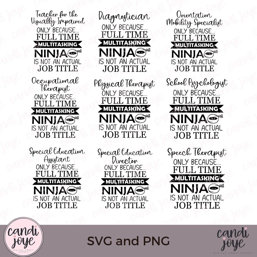 Special Education SVG Bundle - Paraprofessional SVG - Teacher Shirt SVG ...