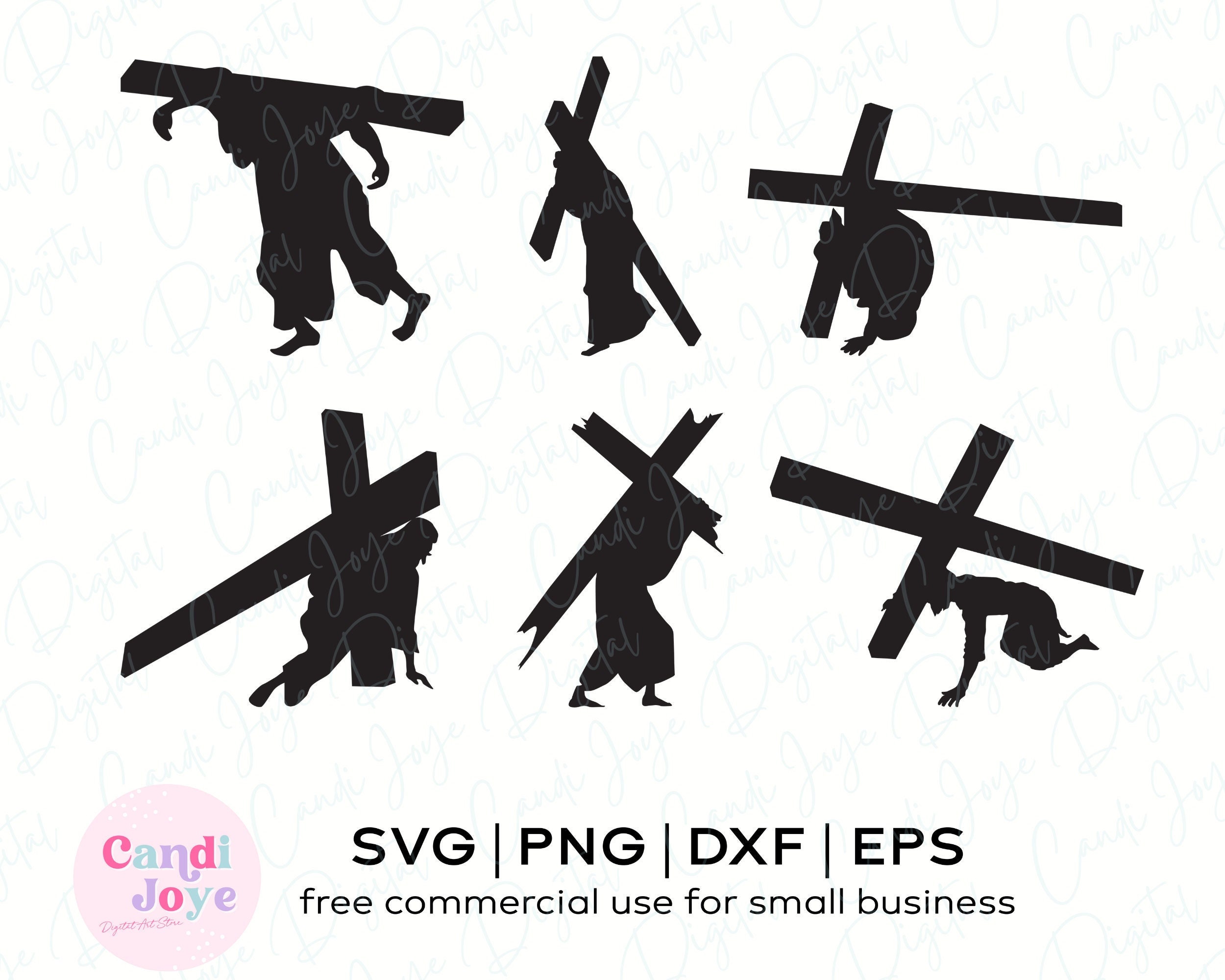 Jesus SVG Jesus Carrying Cross SVG Christian SVG Easter - Etsy UK