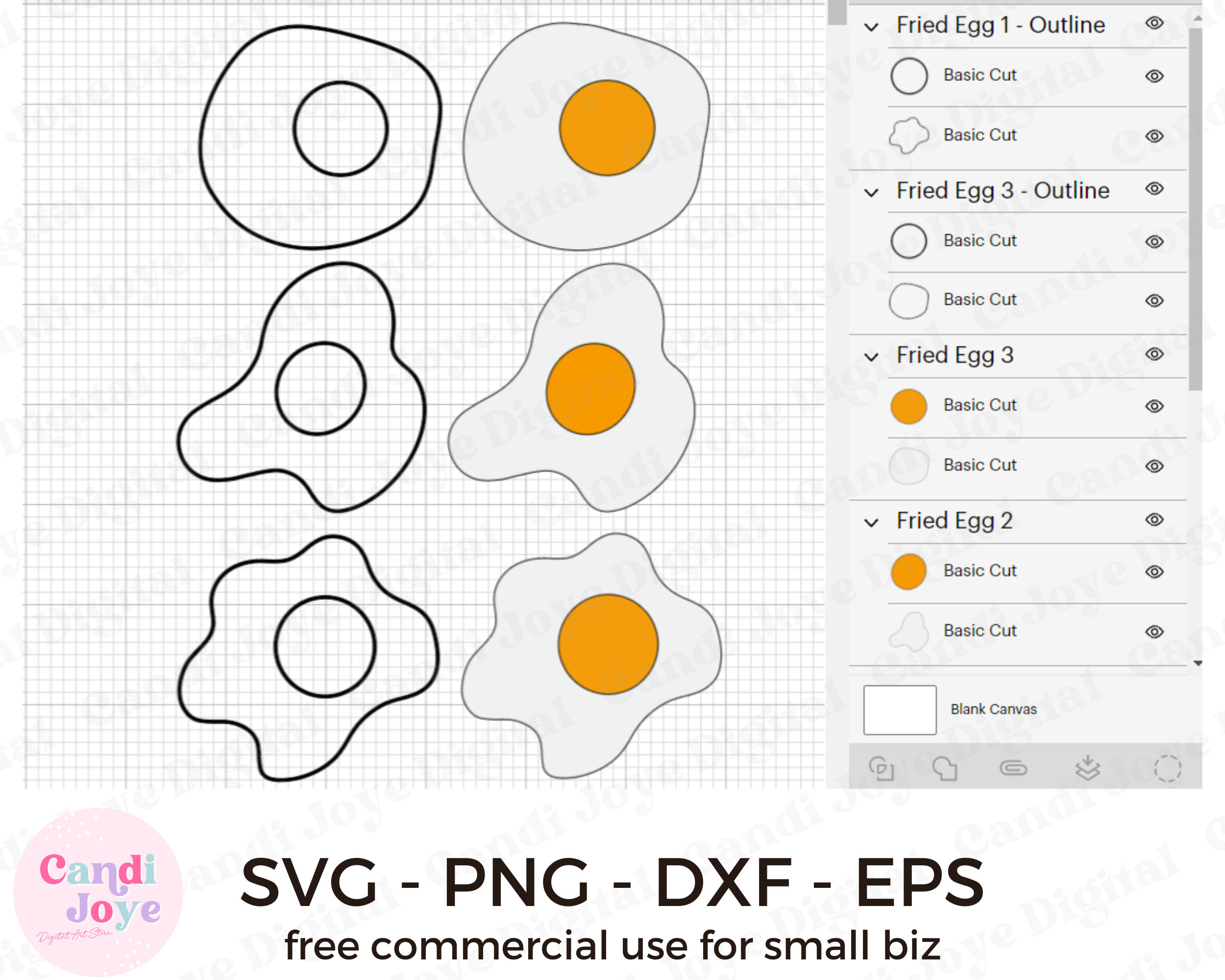 Fried Egg SVG Bundle Fried Egg PNG Fried Egg Clipart - Etsy Canada