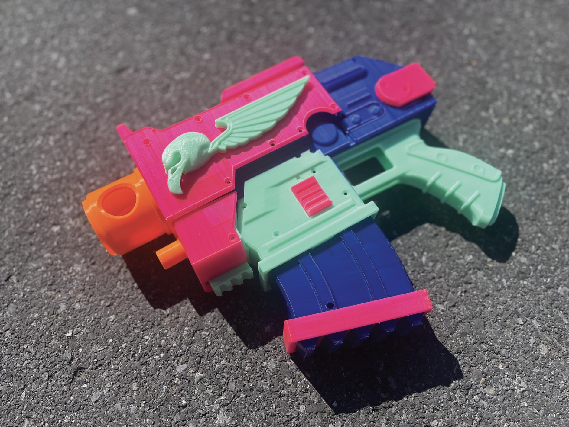 Digital Files for a Bolt Pistol "nerf" Dart Blaster Inspired by ...
