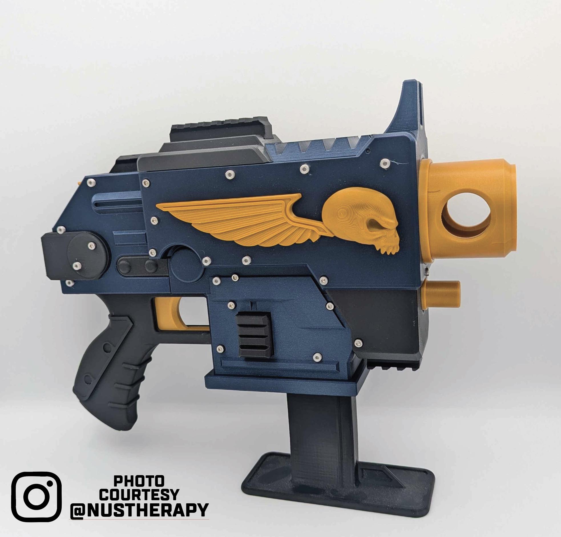 Digital Files for a Bolt Pistol "nerf" Dart Blaster Inspired by ...
