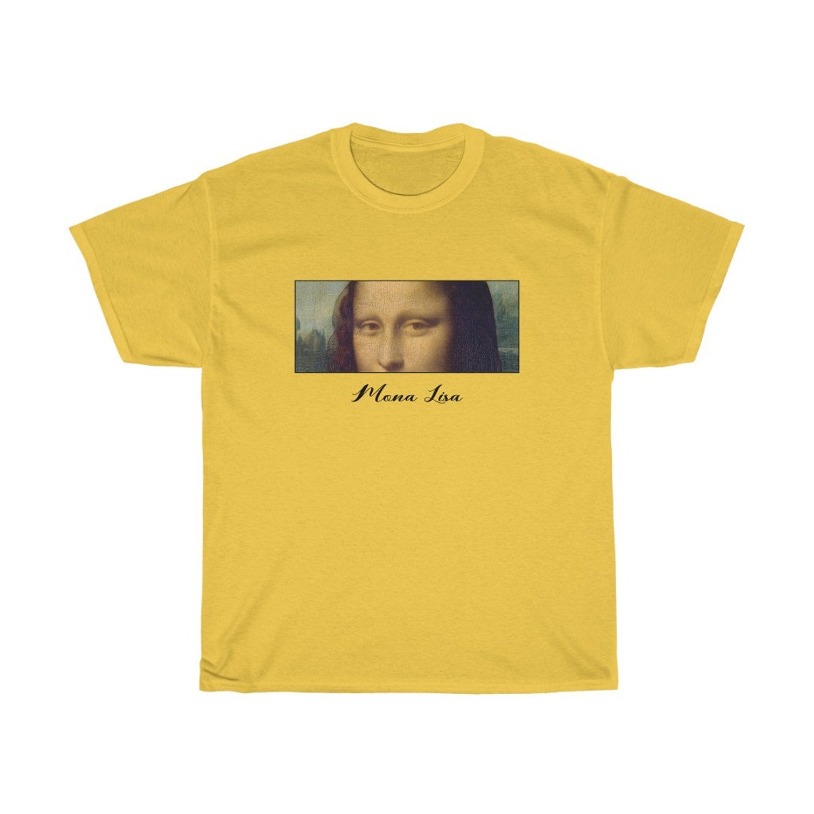 Mona Lisa Shirtaesthetic Clothingtumblr Shirtsartist | Etsy