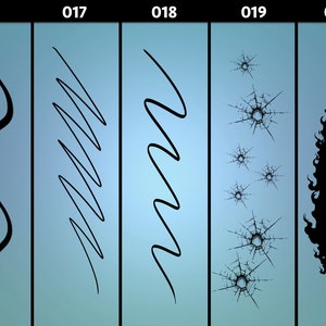 Comic Inking Brush Set | Cross Hatching and Textures | Photoshop ...