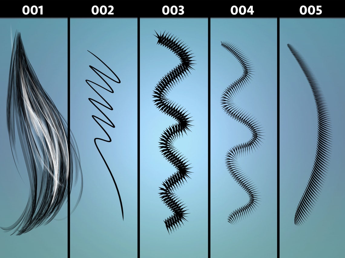 Comic Inking Brush Set | Cross Hatching and Textures | Photoshop ...
