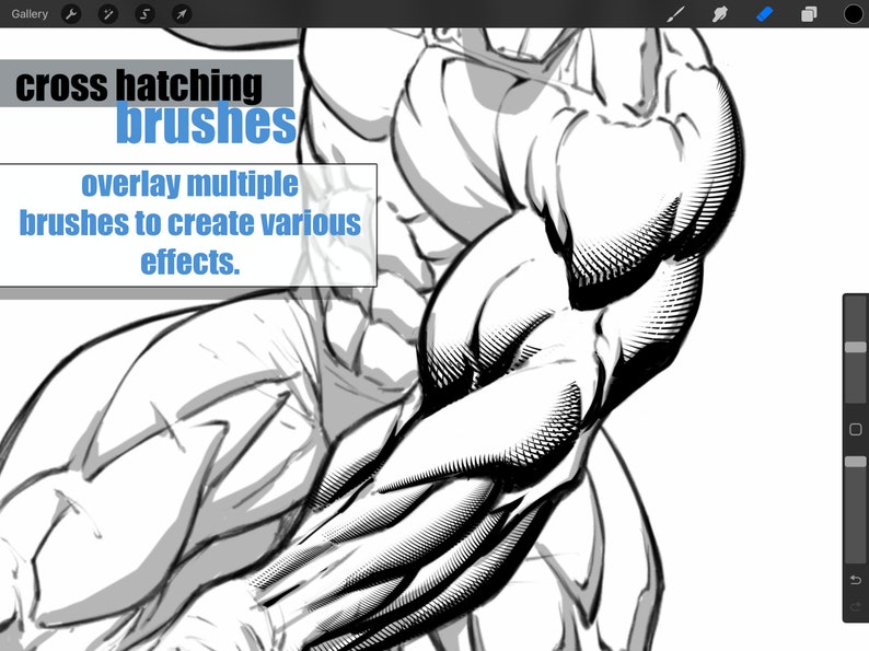 Procreate Comic Pro Brush Set | Line Art | for Comic and Manga Artists ...