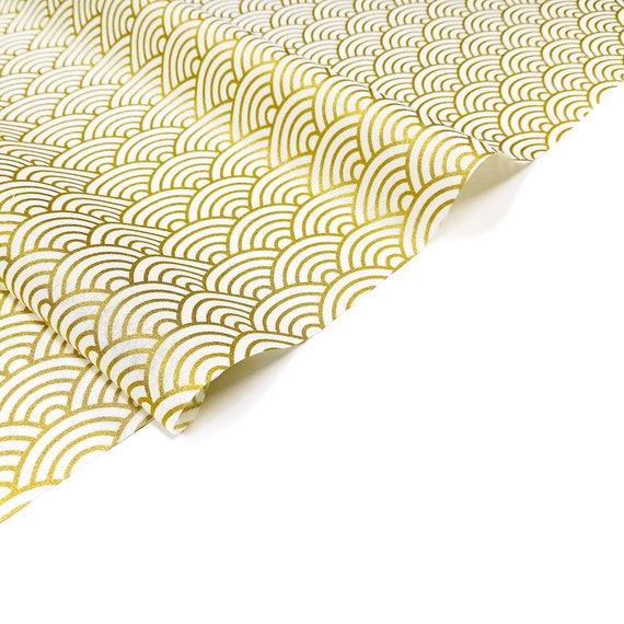 Materials Jewelry & Beauty Fabric Geometric fabric navy blue gold ...