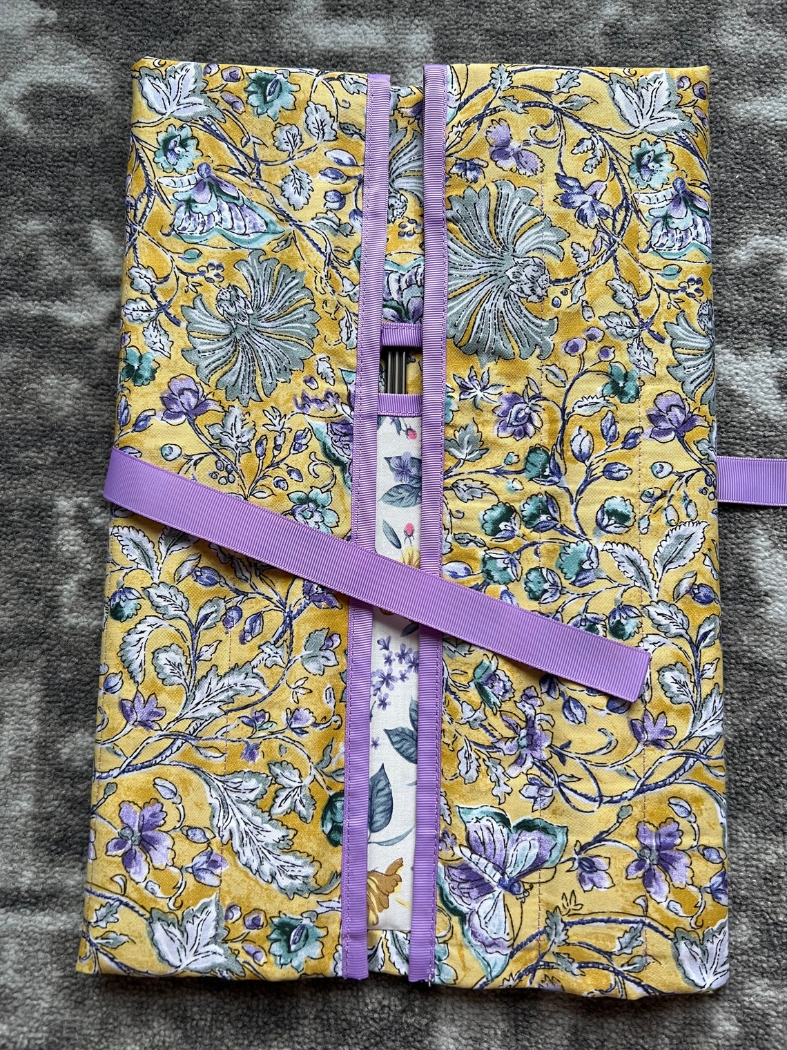 Hand Made Knitting Needle Case/ Organizer / Holder for - Etsy