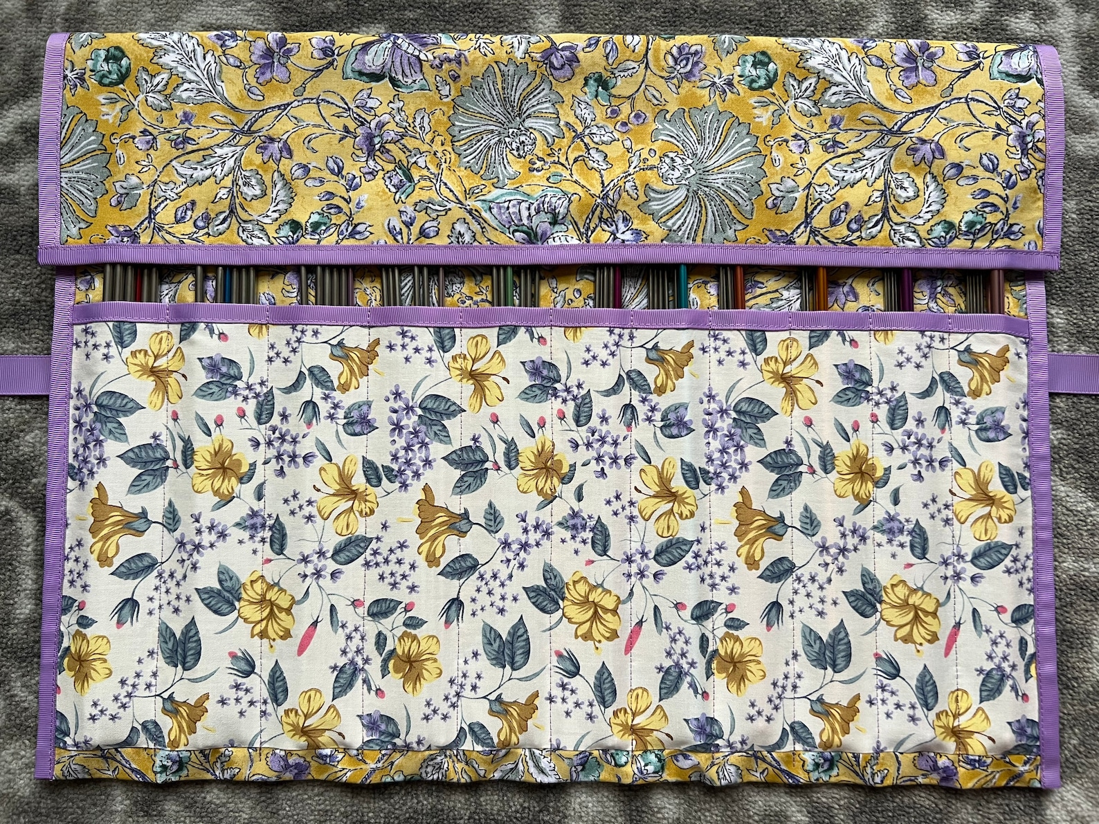 Hand Made Knitting Needle Case/ Organizer / Holder for - Etsy