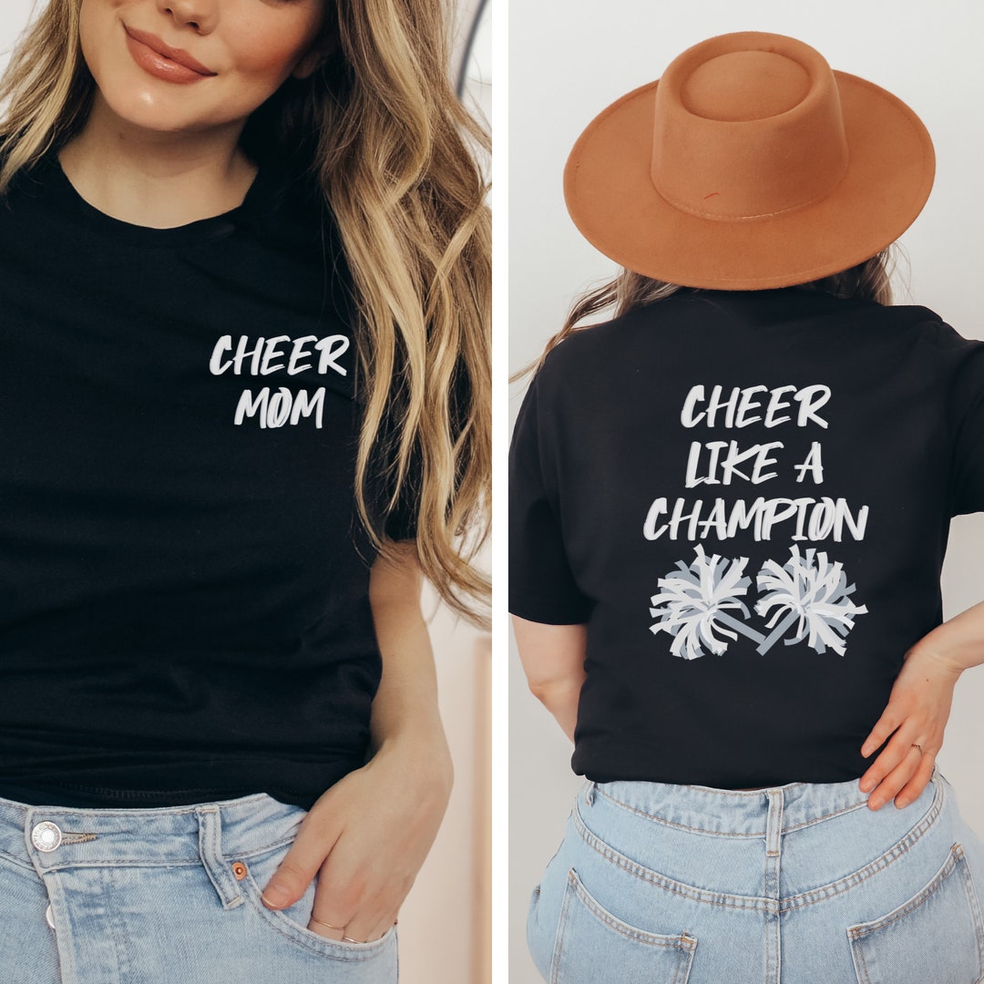 Cheer Mom Shirt, Cheerleading Mom Shirt, Cheer Mom T-shirt ...