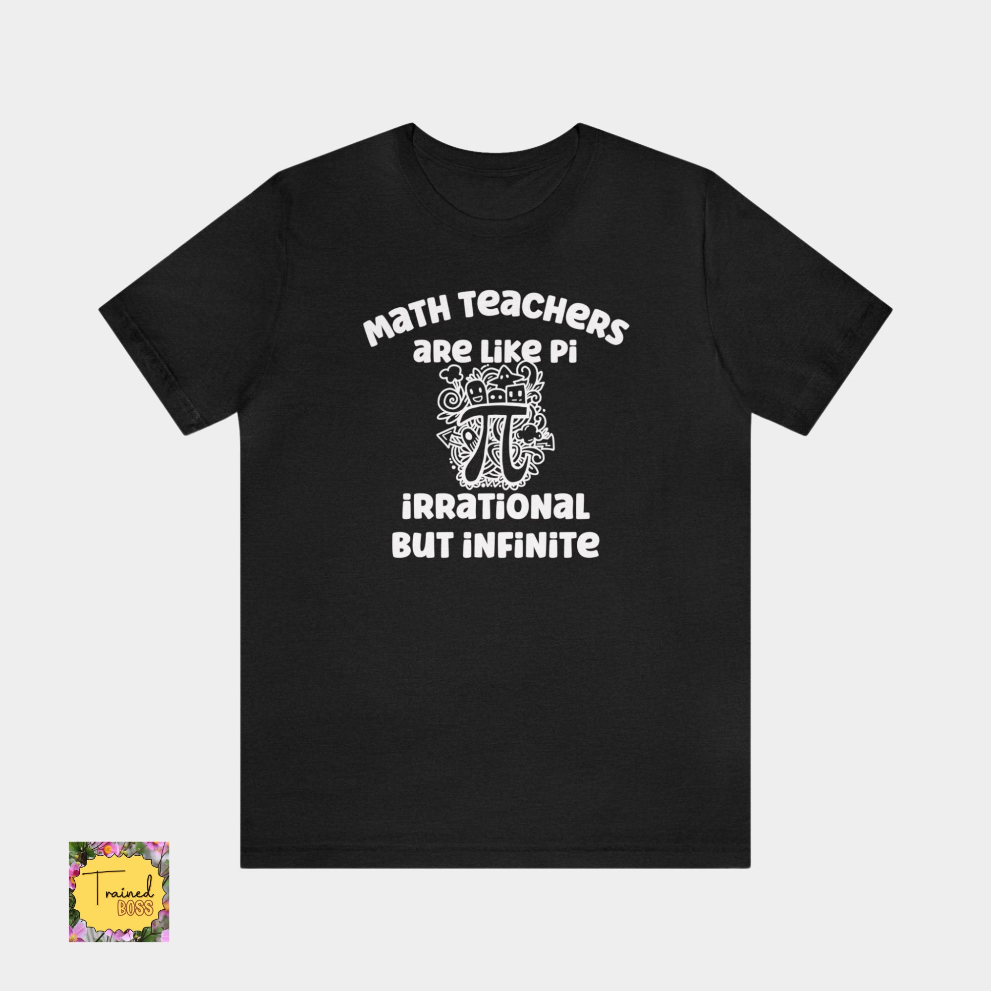 Camisa de profesor de matemáticas / Día Pi / Cuello redondo ...
