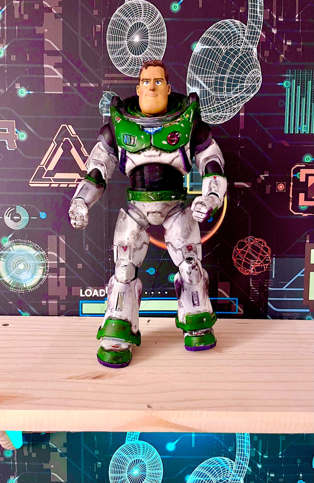 Buzz Lightyear Action Figure - Etsy