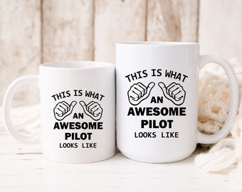 Pilot Gift, Gift for Pilot, Pilot Coffee Mug, Fantastic Pilot Mug ...
