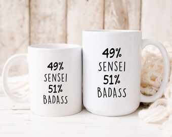 Funny Sensei Gift - Etsy