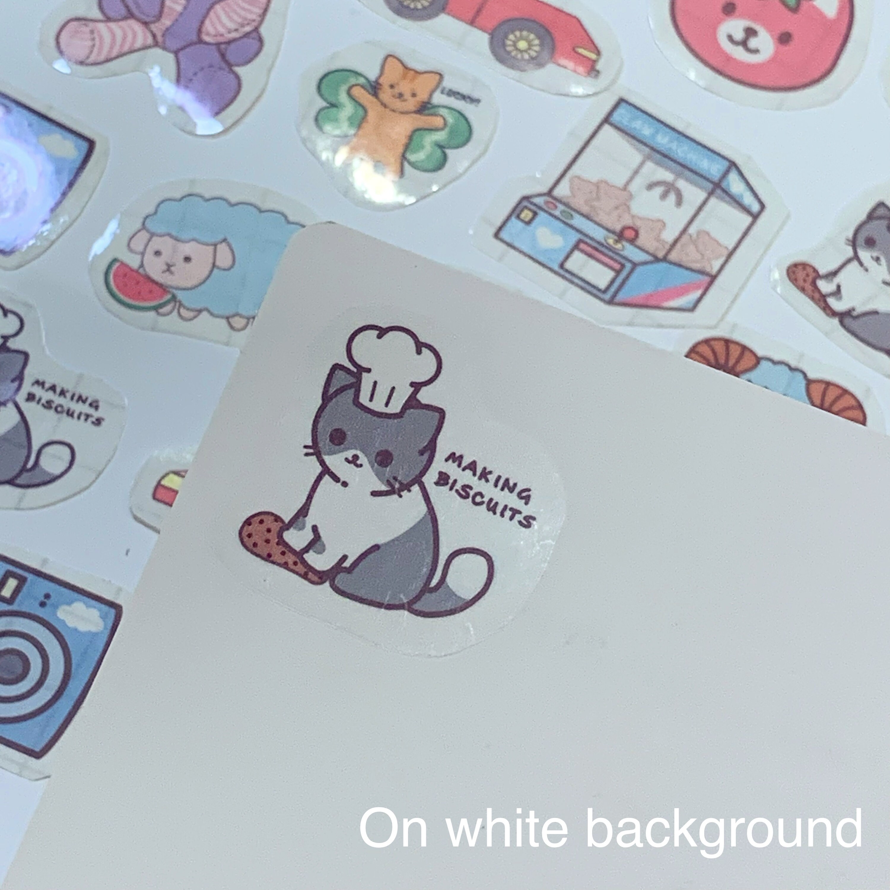 Cute Animals Sticker Set 27 Stickers - Etsy