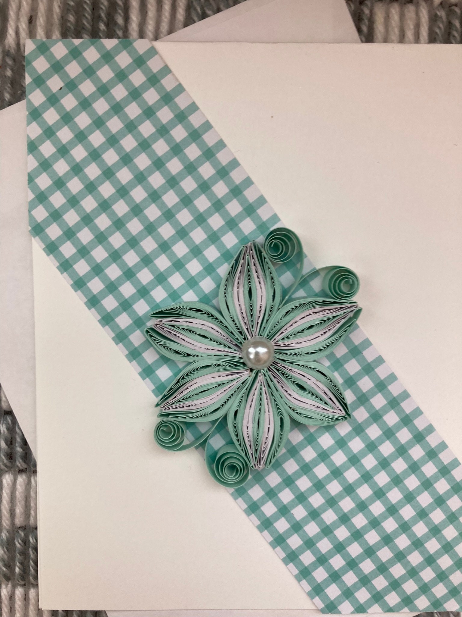 Set of 3 Paper Quilled Cards With a Beautiful Flower - Etsy