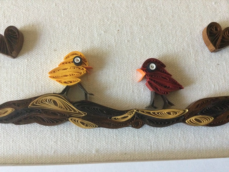 Birds of Friendship. Paper Quilled Birds That Show How Special Your ...