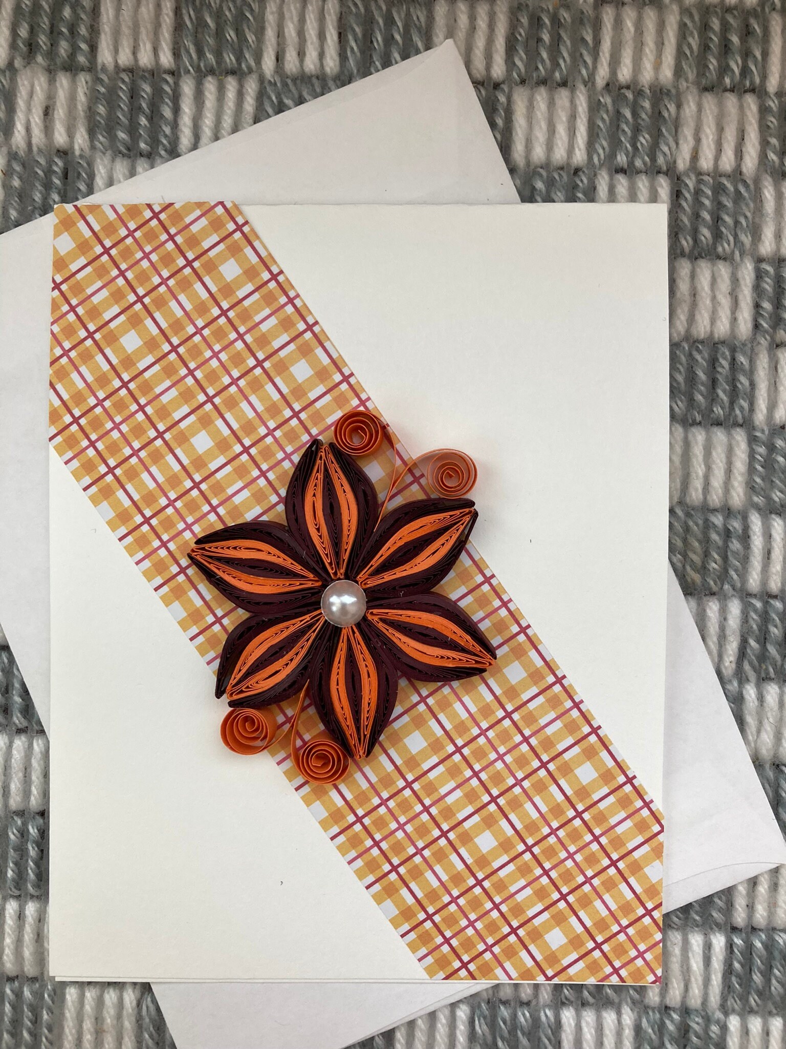 Set of 3 Paper Quilled Cards With a Beautiful Flower - Etsy