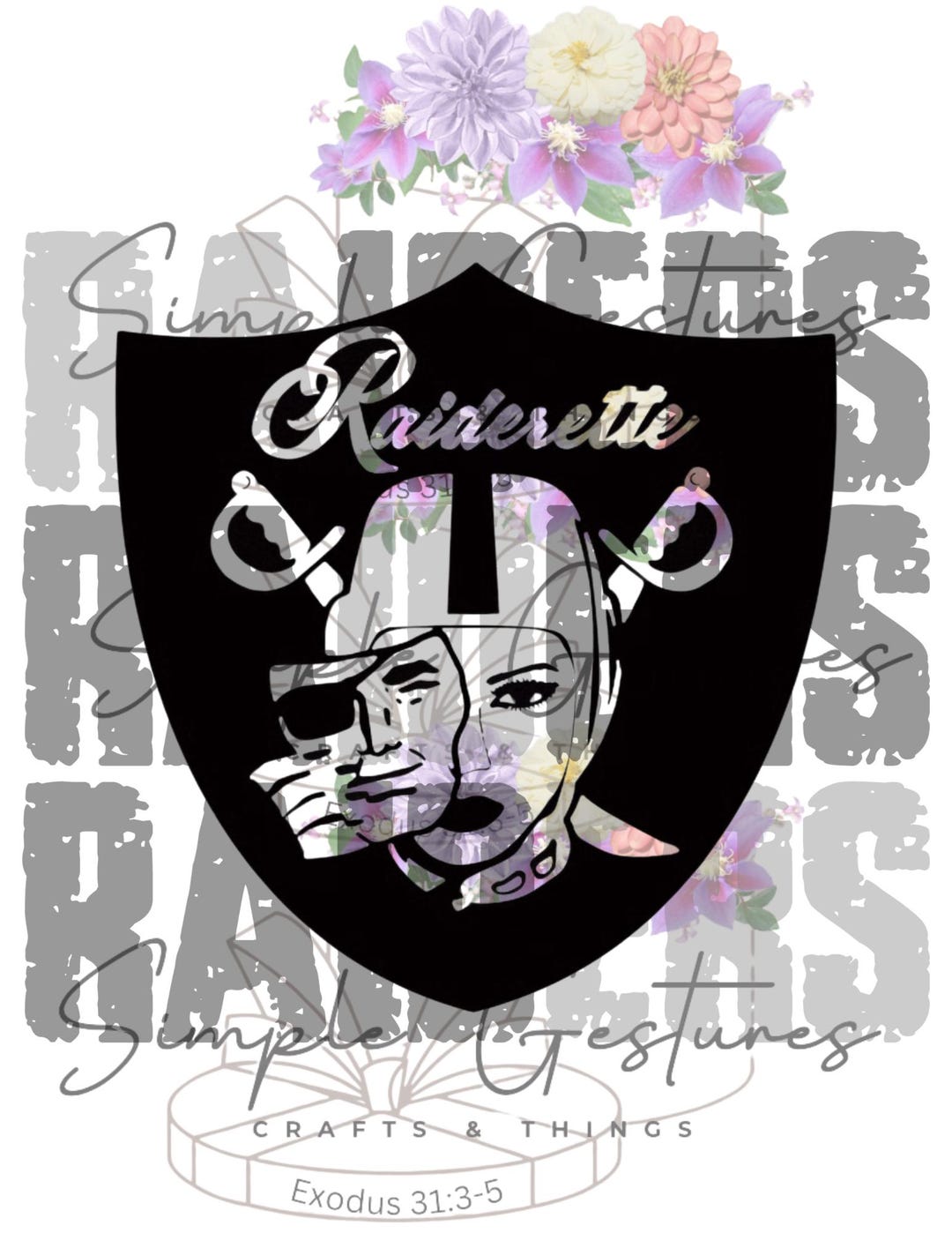 Raiderette - Etsy