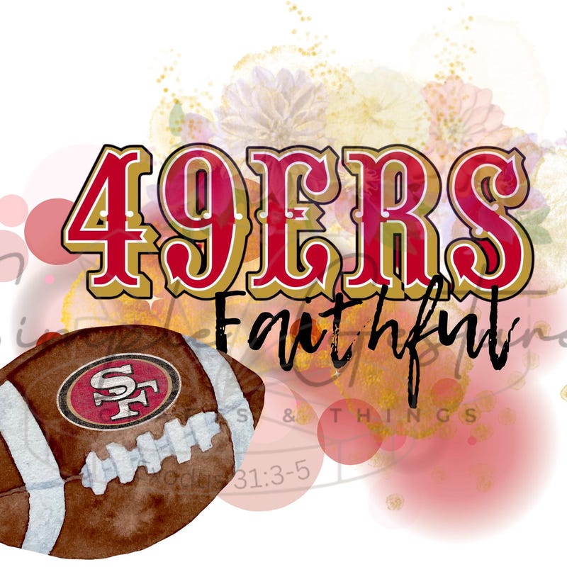 49ers Logo Svg - Etsy