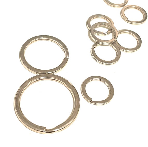 Split Rings Keychain Ring Bag Hardware Accessories 20mm | Etsy