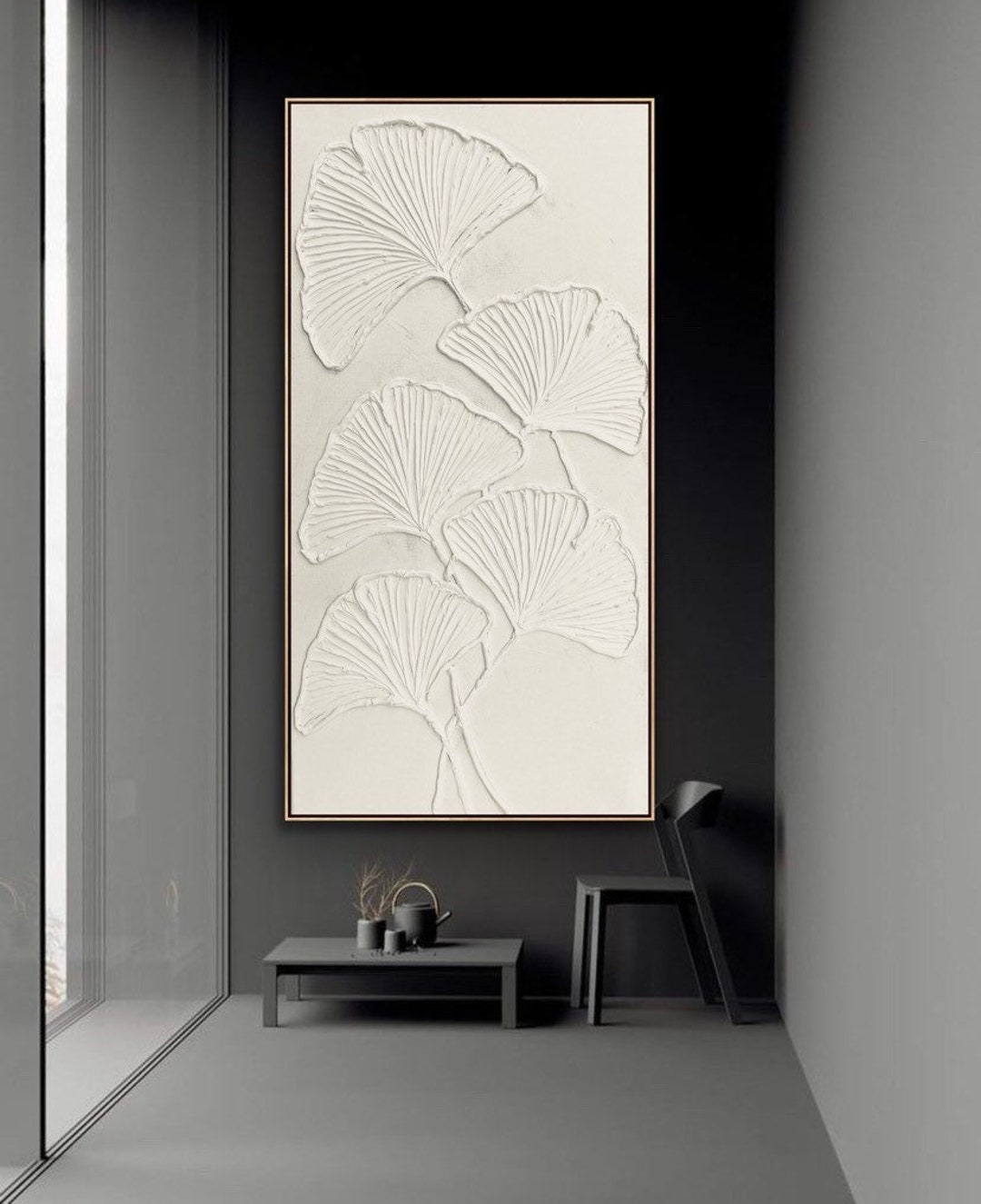 Original Textured Painting Texture Painting Original Painting White ...