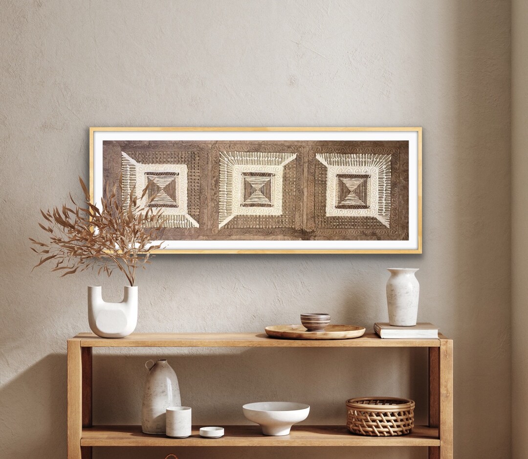 Amate Paper Wall Art Framed and Ready to Hang Original Handmade Mexican ...