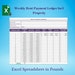 Weekly Rent Payment Ledger, Weekly Rent Payment Tracker, Rental ...