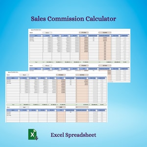 Sales Commission Calculator, Automated Commission Tracker, Sales ...