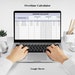 Overtime Calculator Google Sheets, Payroll Spreadsheet to Calculate ...