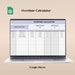 Overtime Calculator Google Sheets, Payroll Spreadsheet to Calculate ...