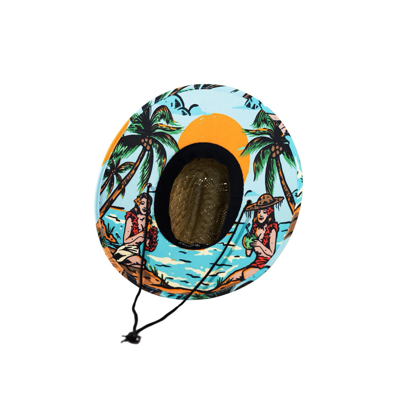 Aloha! Hawaiian Beach Straw Hat - Etsy