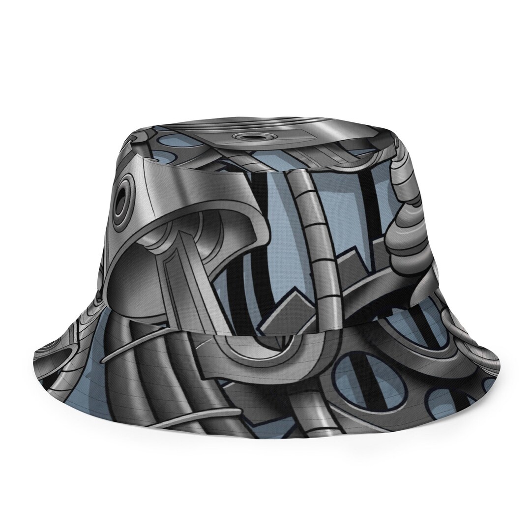 Mechanical Reversible Bucket Hat - Etsy