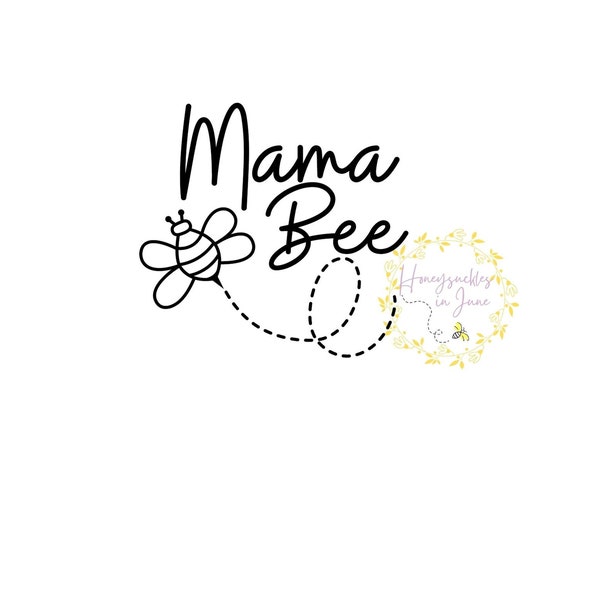 Mama Bee Svg - Etsy