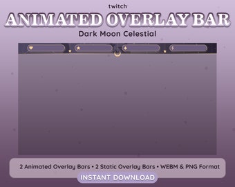 Twitch Overlay Bottom Bar - Etsy