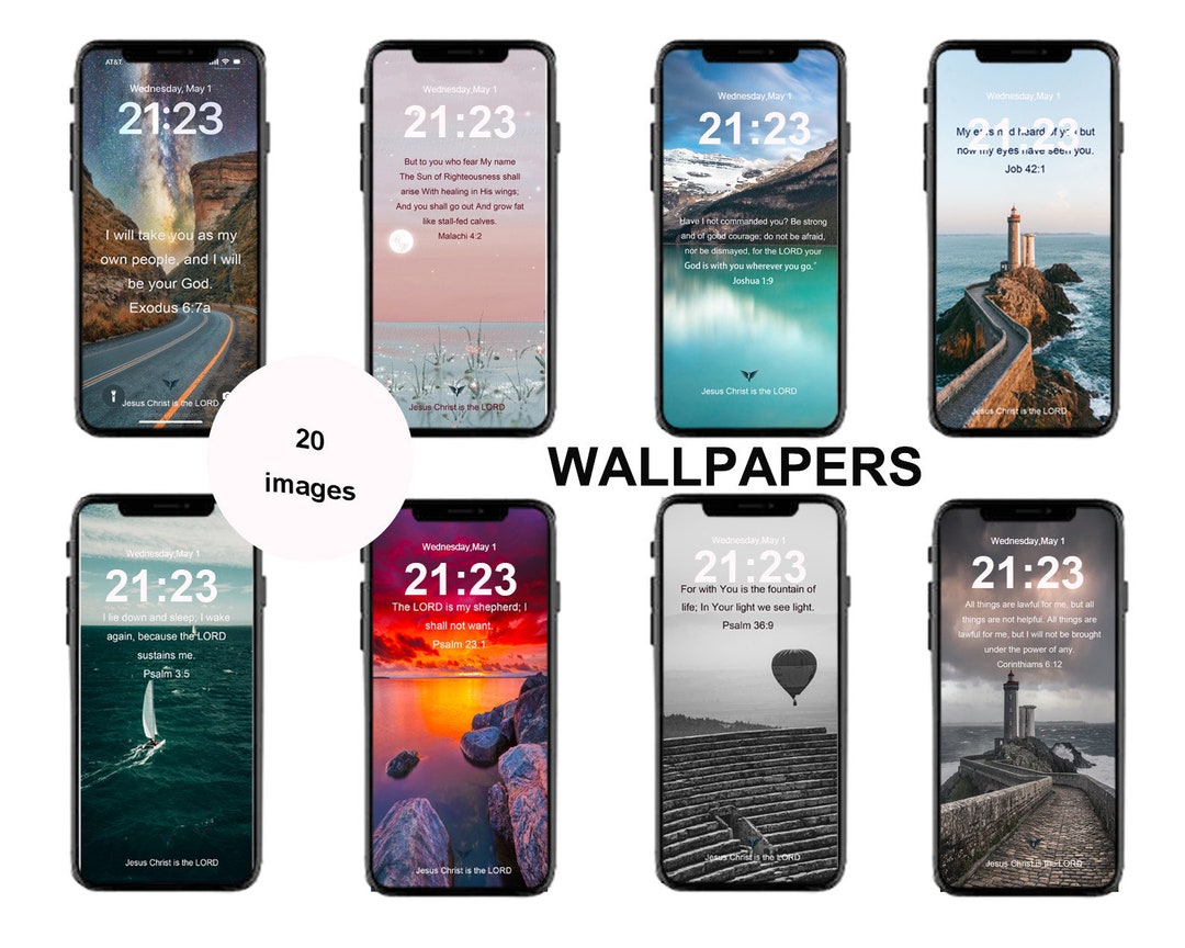 Bible Verse Wallpaper Background, 20 Images, Christian Lockscreen Phone ...